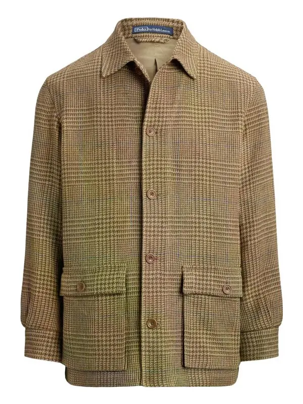 Polo Ralph Lauren Checked Front-pockets Jacket - Brown