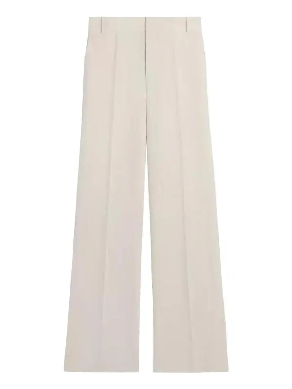 TOD'S Belt-loop Straight Trousers - Neutrals