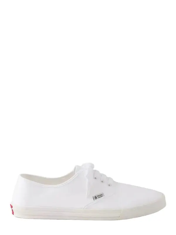 Prada Lace-up Sneakers - White
