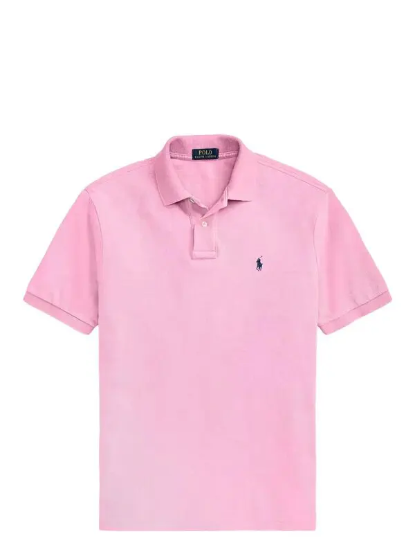Polo Ralph Lauren Short-sleeve Logo-embroidery Polo Shirt - Pink