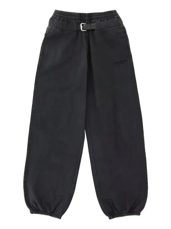 Alexander Wang Buckled Track Pants - Black