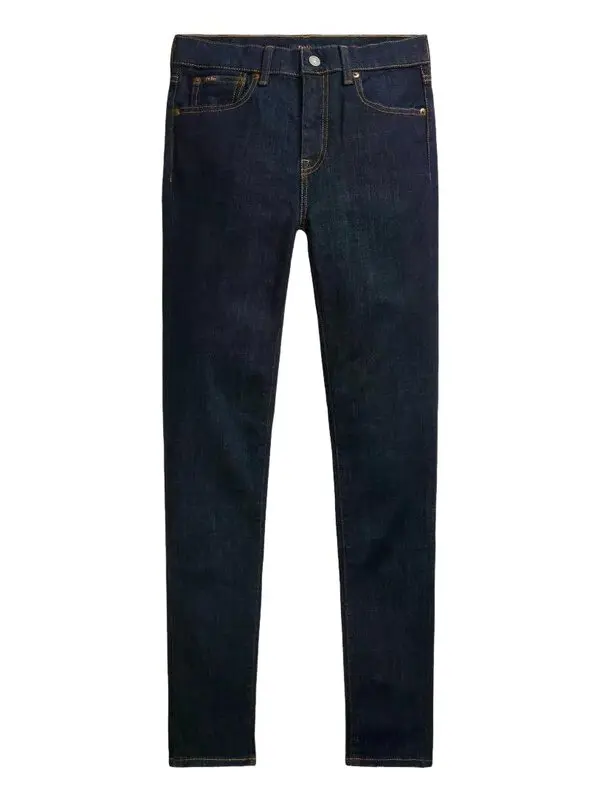 Polo Ralph Lauren Button-fastening Straight Leg Jeans - Blue