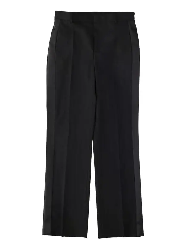 Moschino Seam-detail Trousers - Black