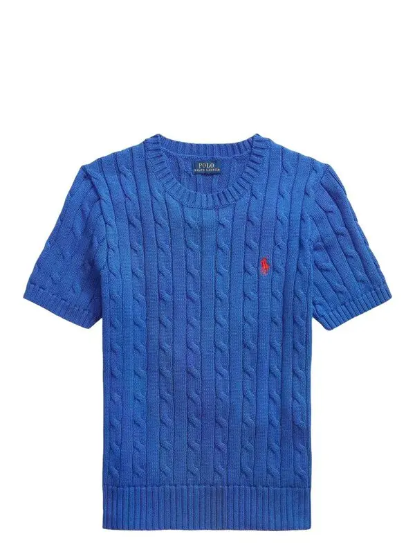 Polo Ralph Lauren Cable-knit Top - Blue