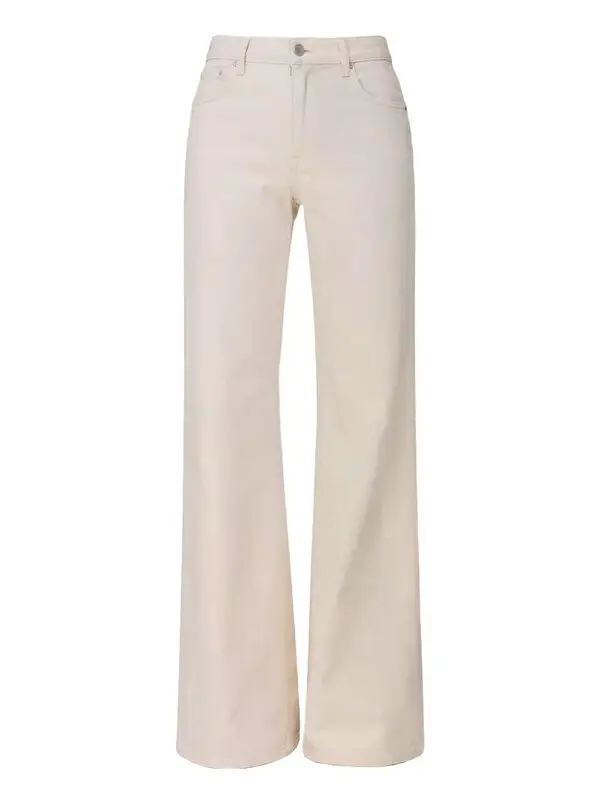 REFORMATION Cary High-rise Wide Leg Jeans - Neutrals