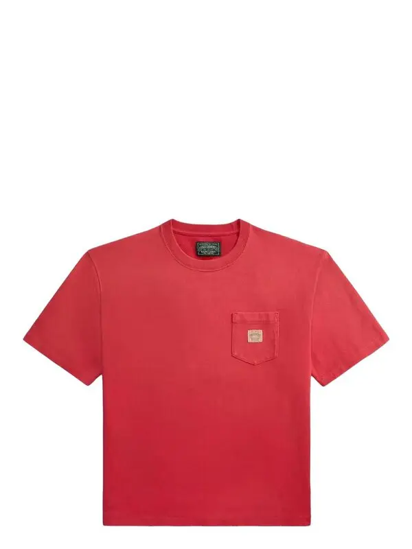 Polo Ralph Lauren Patch-pocket T-shirt - Red