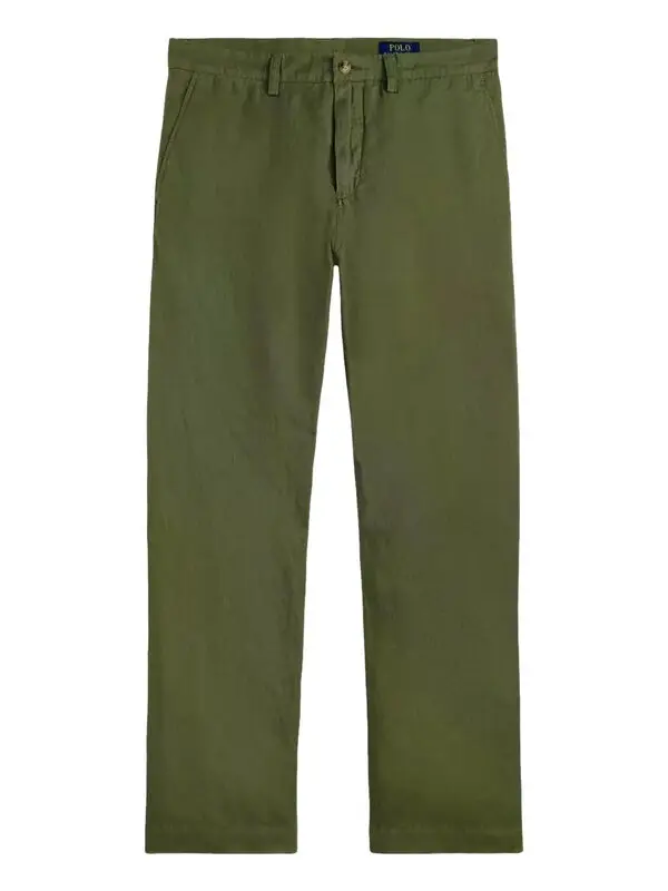 Polo Ralph Lauren Embroidered-logo Chino Pants - Green