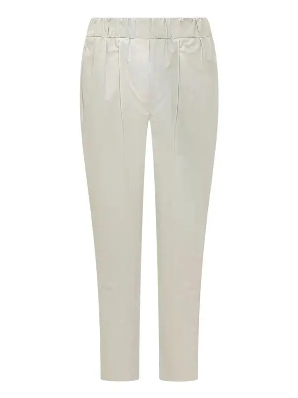 Brunello Cucinelli Elasticated Trousers - Neutrals