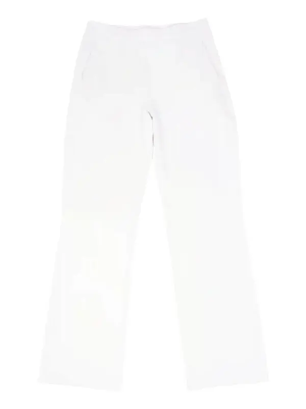 ON/OFF ESSENTIALS The Solace Wide Leg Track Pants - White