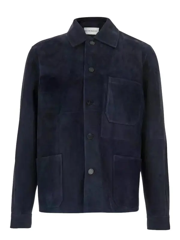 Givenchy Sheepskin Overshirt - Blue