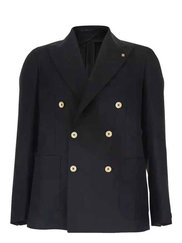 Tagliatore Double-breasted Blazer - Black