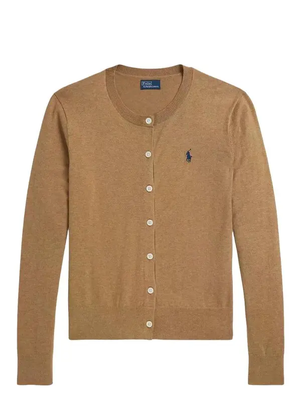 Polo Ralph Lauren Long-sleeve Buttoned Cardigan - Brown