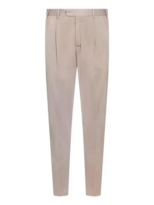 PT TORINO Pleated Trousers - Neutrals