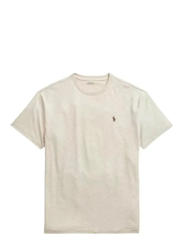 Polo Ralph Lauren Logo-embroidered T-shirt - Neutrals