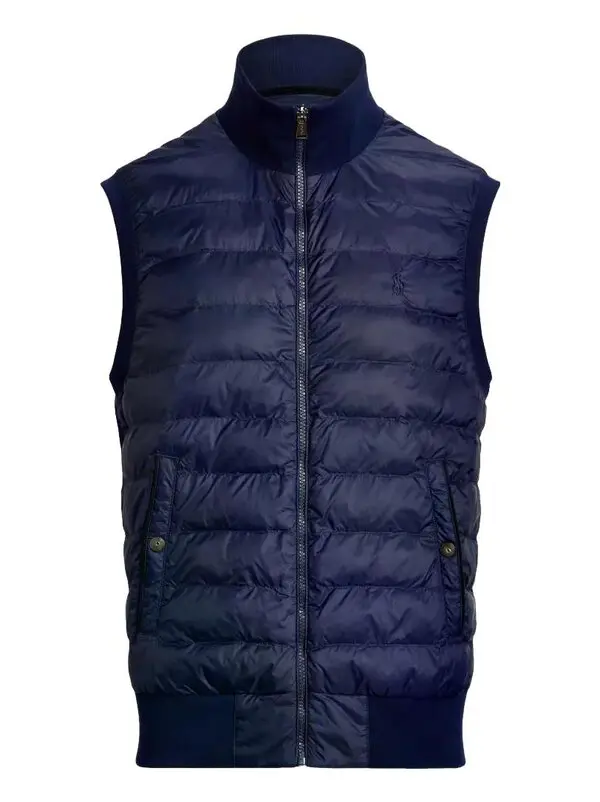 Polo Ralph Lauren Zip-fastening Quilted Gilet - Blue