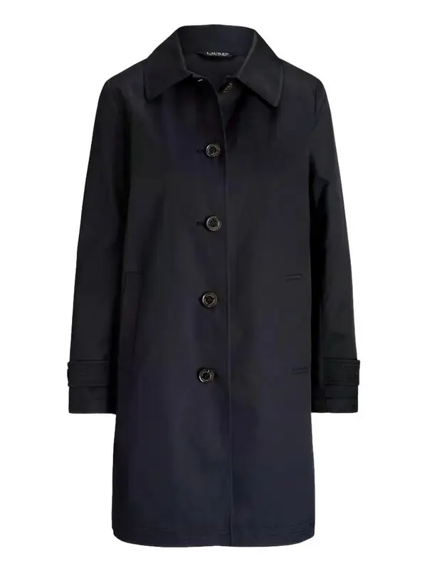 Ralph Lauren Long-sleeve Buttoned Coat - Blue