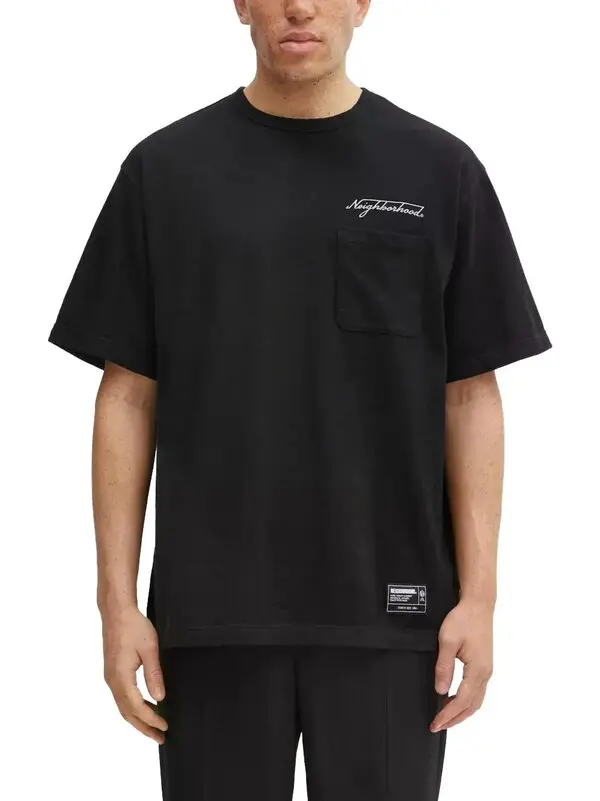 NEIGHBORHOOD Patch-pocket T-shirt - Black