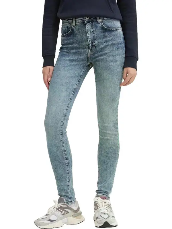 Karl Lagerfeld Pocket Skinny Jeans - Blue