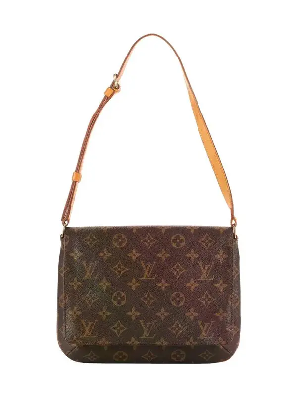 LOUIS VUITTON Musette Tango Monogram Shoulder Bag - Brown