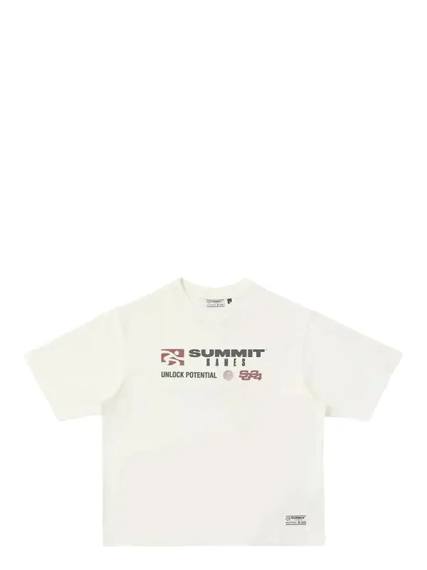 SUMMER GAMES Graphic T-shirt - Neutrals