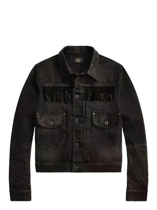 Ralph Lauren Fringed Jacket - Black