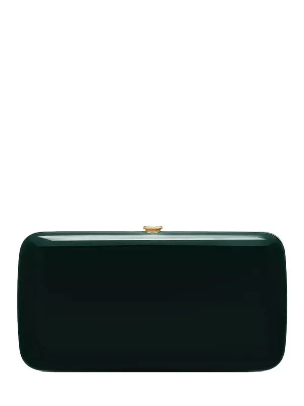 Jeffrey Levinson Finley Boxy Clutch - Green