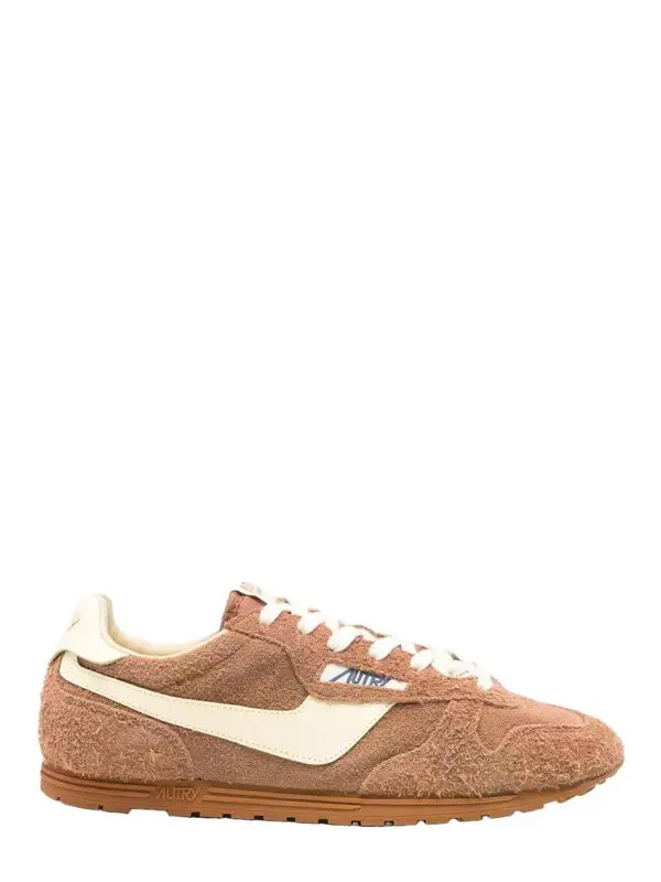 AUTRY Logo Sneakers - Brown