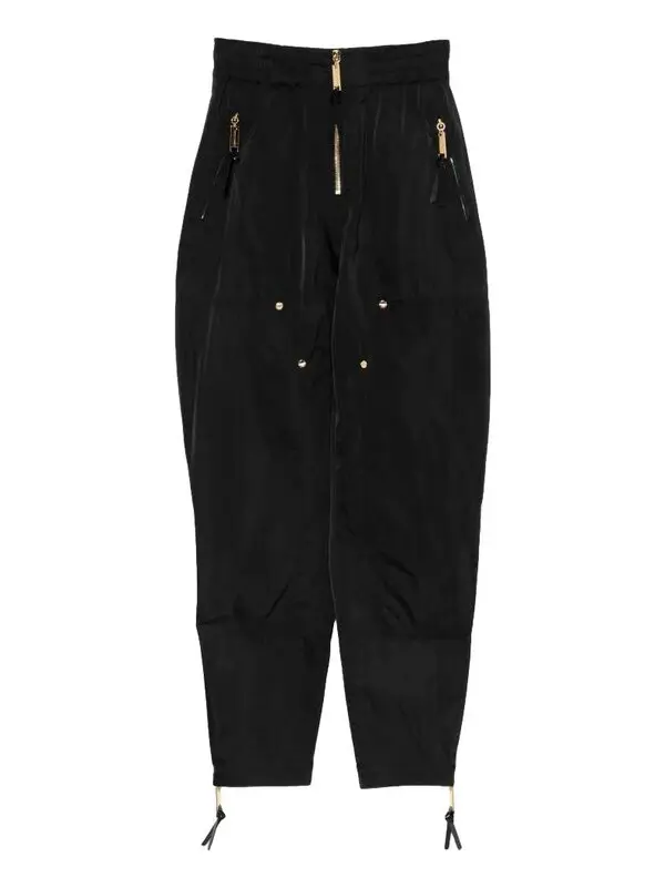 Elisabetta Franchi Zip-pocket Trousers - Black