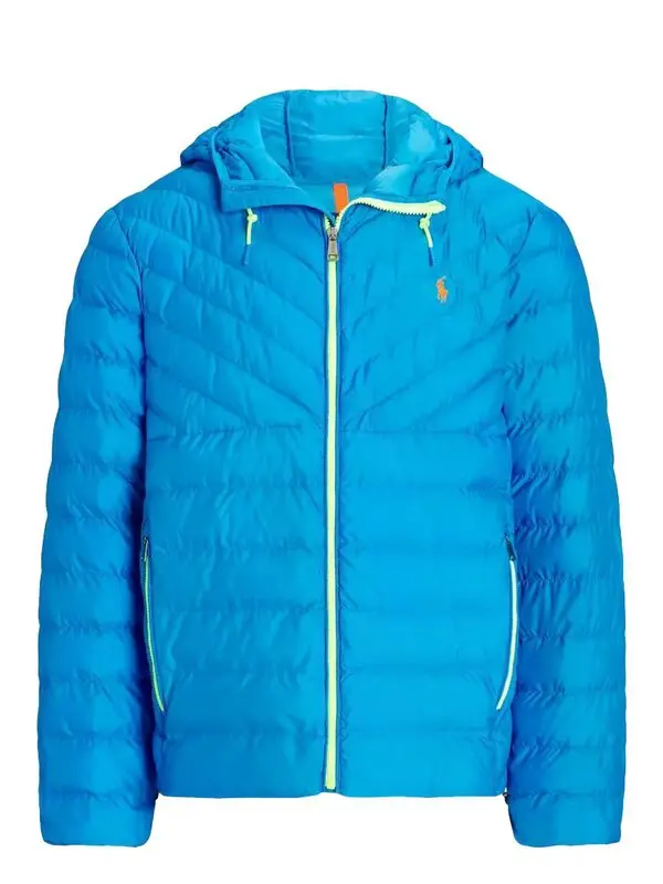 Polo Ralph Lauren Hooded Quilted Jacket - Blue