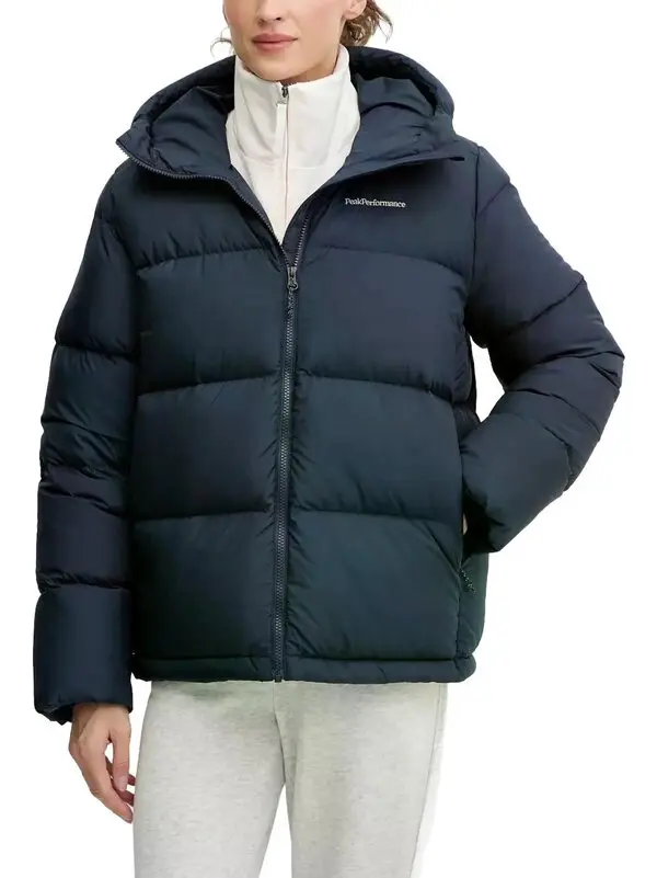 PEAK PERFORMANCE Rivel Hooded Puffer Jacket - Blue