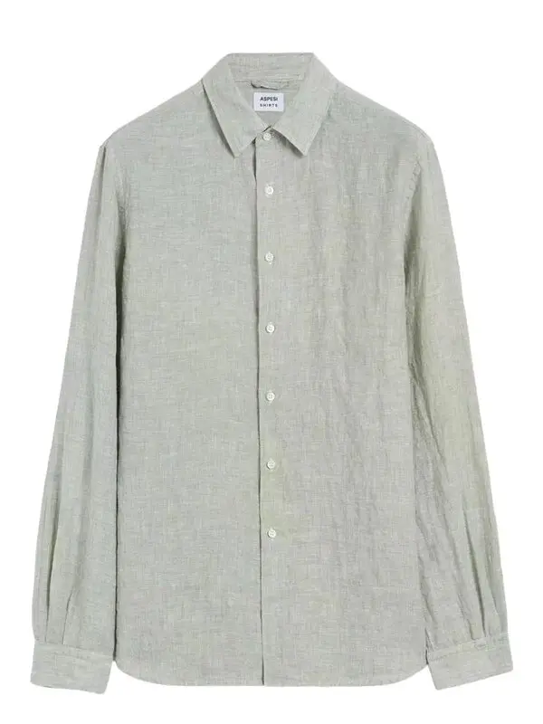 Aspesi Button-up Shirt - Green