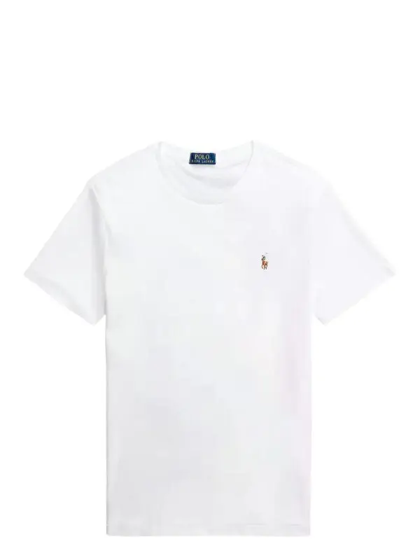 Polo Ralph Lauren Logo-embroidered T-shirt - White