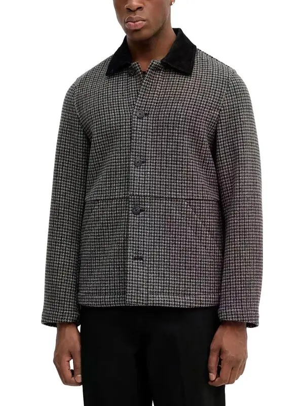 Marc O'polo Houndstooth Jacket - Black