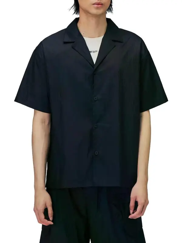 OFF DUTY Tone Button Shirt - Black