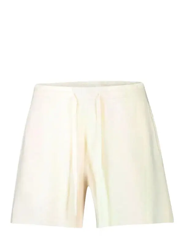 Sprwmn Tie Waist Tailored Shorts - Neutrals