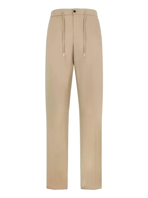 BILLIONAIRE Drawstring-waistband Trousers - Neutrals
