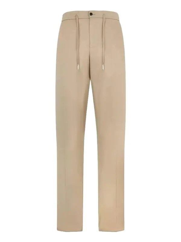 BILLIONAIRE Drawstring-waistband Trousers - Neutrals