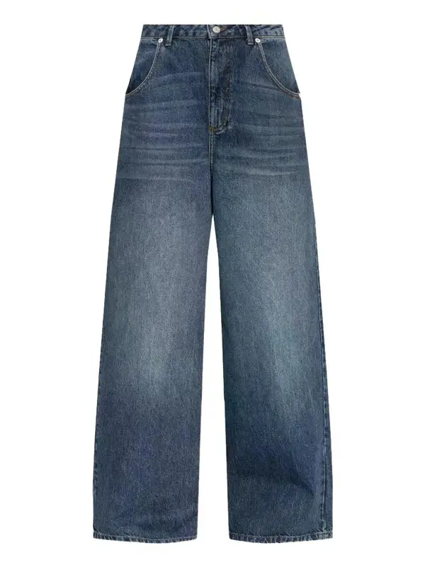 Officine Générale Mora Wide-leg Jeans - Blue