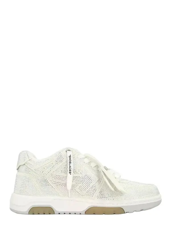 Off-White Crystal-embellished Sneakers - White