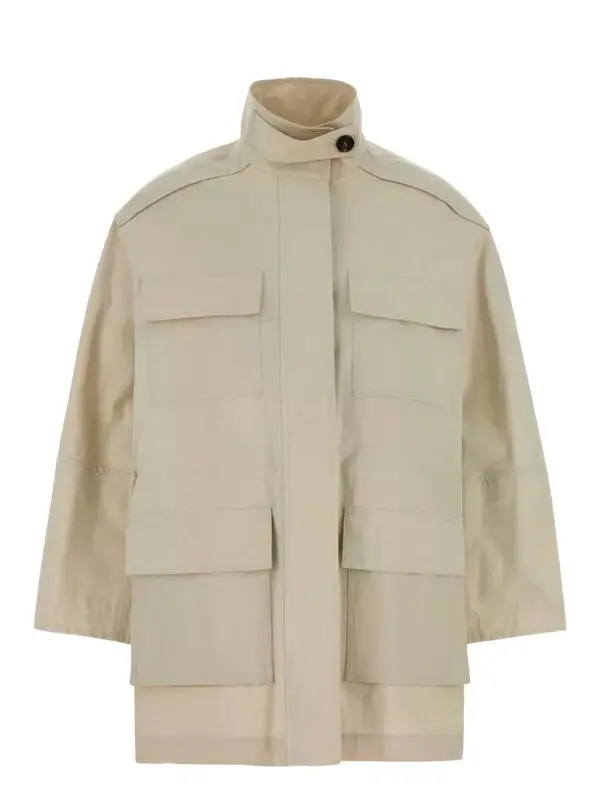 Brunello Cucinelli Front-pockets Jacket - Neutrals