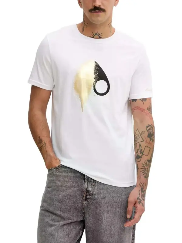 Moose Knuckles Droplet Graphic T-shirt - White