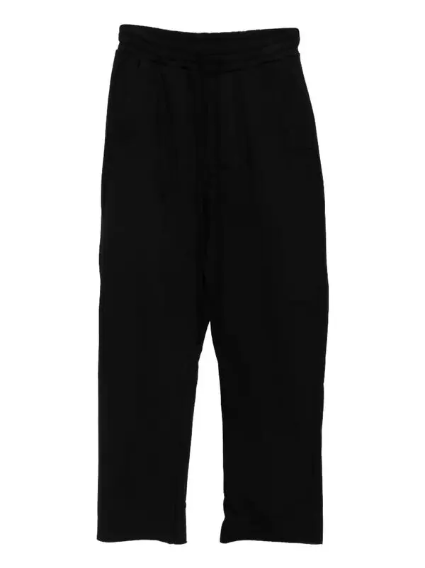 THOM KROM Cotton Track Pants - Black
