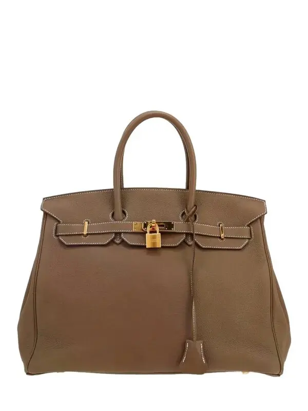 Hermès 2023 35 Birkin Tote Bag - Brown