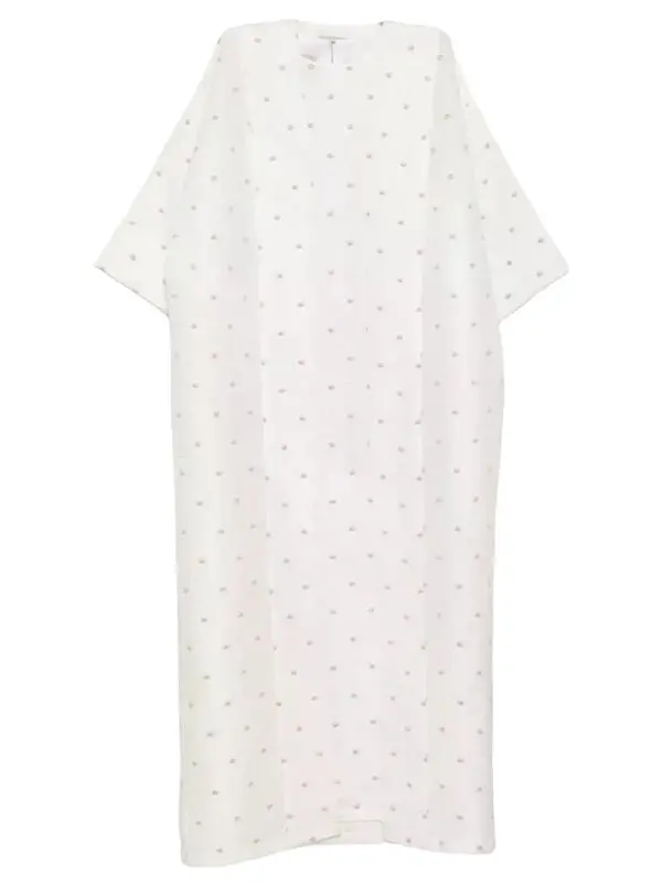 BAMBAH Isabella Maxi Dress - White