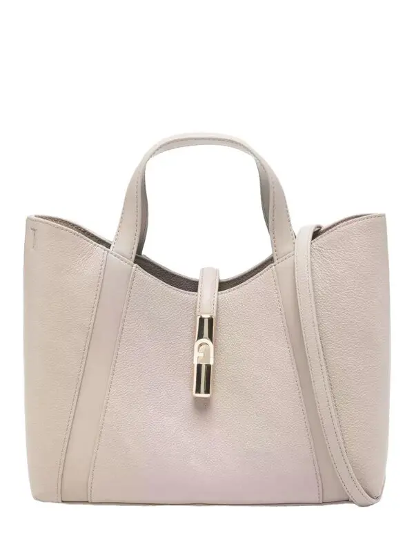 Furla Goccia Buckle Tote - Neutrals