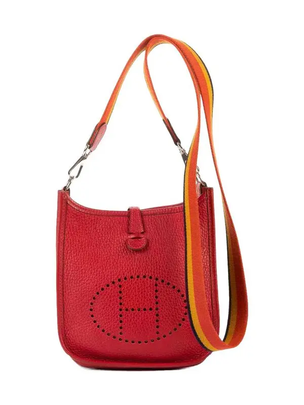 Hermès Mini Evelyne Shoulder Bag - Red