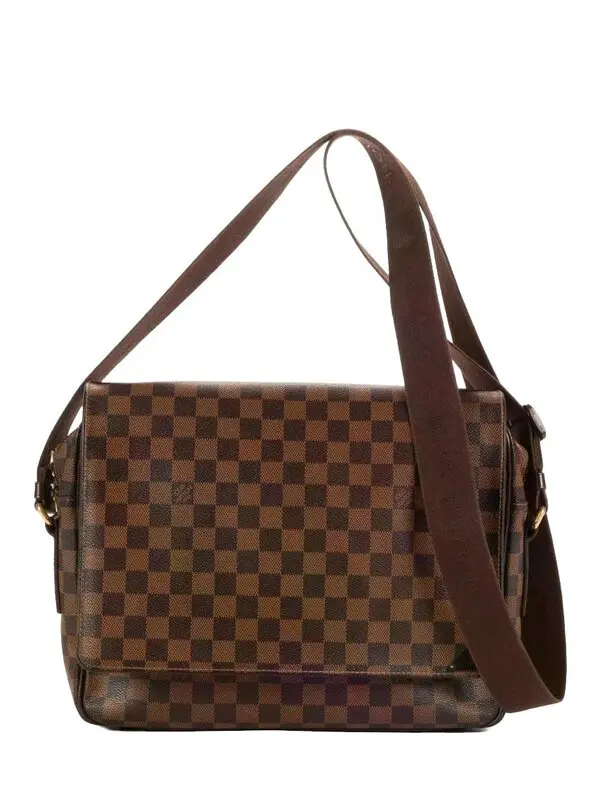 LOUIS VUITTON Shelton Mm Damier Shoulder Bag - Brown