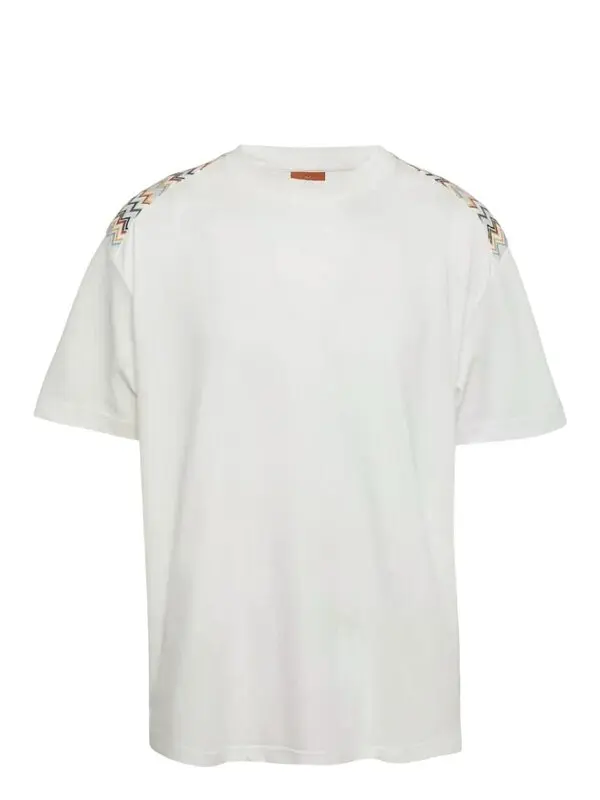 Missoni Zig-zag Detail T-shirt - White