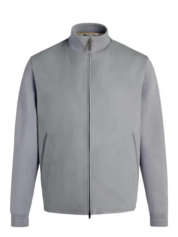 TOD'S Zip-fastening Jacket - Grey