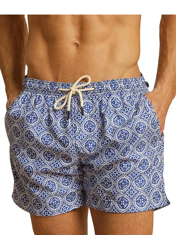 PENINSULA SWIMWEAR Drawstring Swim Shorts - Montecr